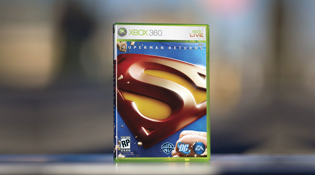 EA Superman Video Game Packaging - Oishii Creative - Dare To Inspire
