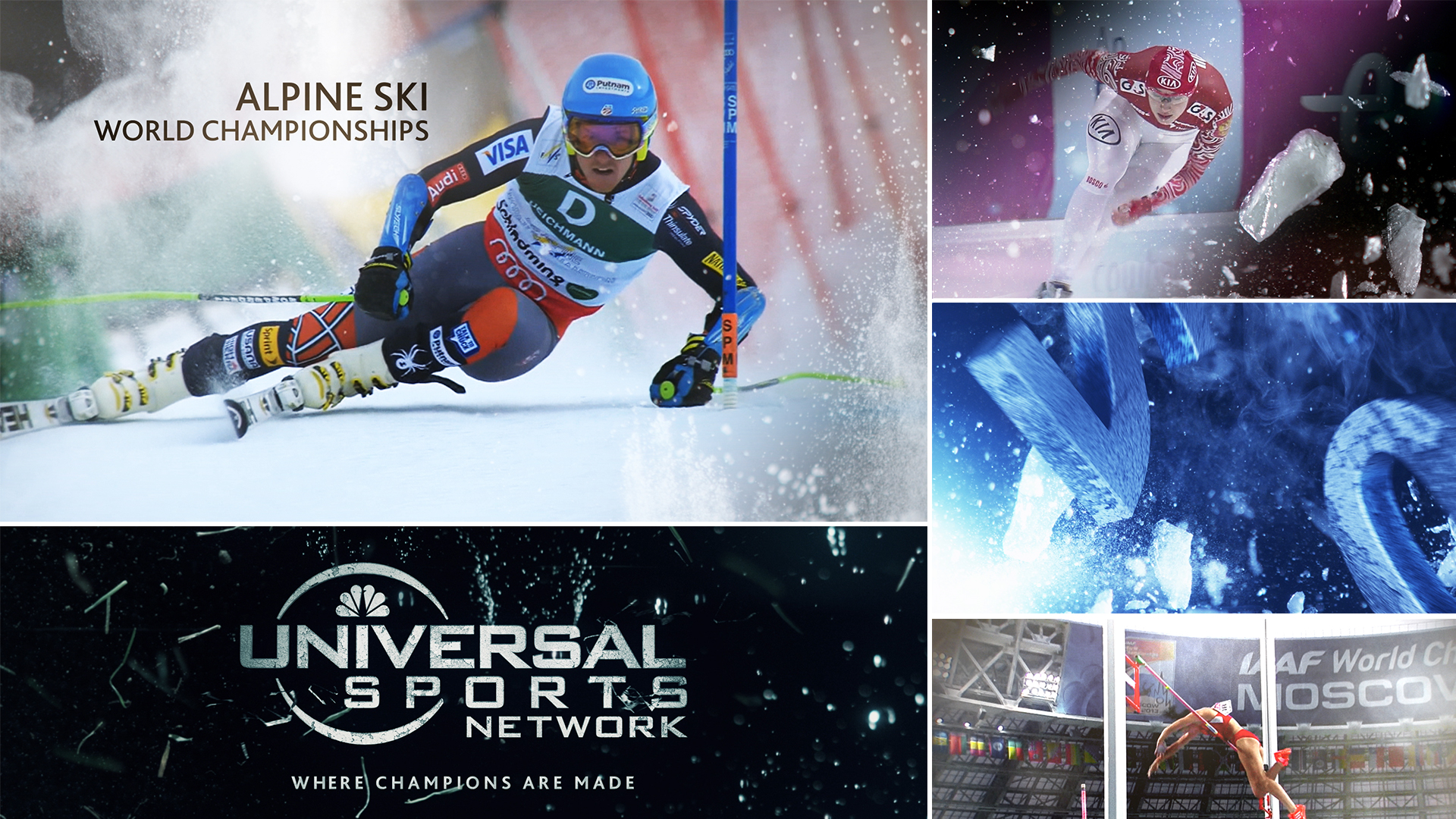 Universal Sports Network | Promo & Toolkit - Oishii Creative - Dare To ...